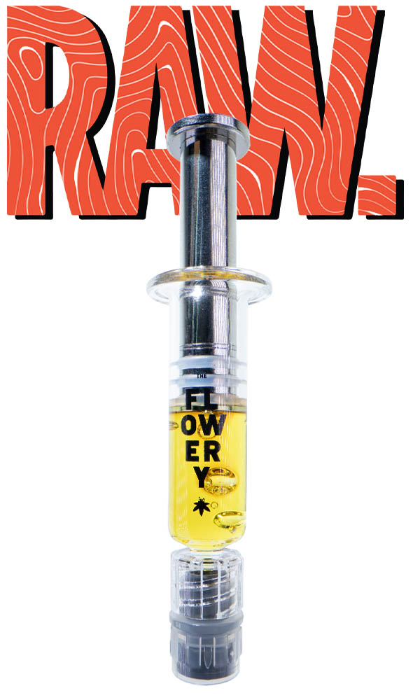 Distillate Syringe 1G - Raw - The Flowery